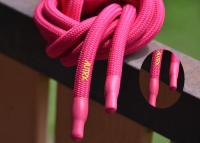 China Custom Logo Printed Polyester Hoodie Drawstring Cord Silicone Tips for sale