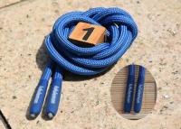 China Transparent Silicone Tips Polyester Braided Rope Logo Printed Custom 500pcs MOQ for sale