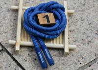 China Transparent Silicone Tips Polyester Braided Rope Logo Printed Custom 500pcs MOQ for sale