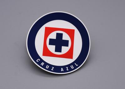 China Garments Customised Silicone Heat Transfer Labels With 3 Colour Logos for sale