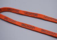 China 6mm Double Sided jacquard elastic tape Custom Logo For Garments for sale
