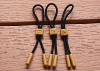 China Custom 3D Logo Plastic Zip Puller for Garments - 2.0-2.5mm String with 15kg Tensile Strength for sale