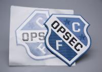China Voltage Customized Heat Transfer Clothing Labels With 3D TPU Logo for sale