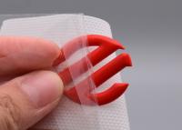 China 3D Moulded Silicone Heat Transfer Labels Custom Logos For Clothing for sale