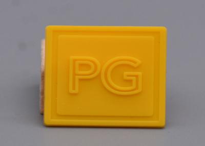 China High Resistance Silicone Stamp Screen Printed Patches With Raised Logo for sale