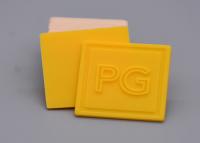 China High Resistance Silicone Stamp Screen Printed Patches With Raised Logo for sale