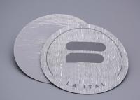 China Custom Reflective Silicone Heat Transfer Labels for Clothing 145-155C OEM for sale