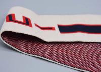 China Custom Jacquard Elastic Band 40mm Width with Logo for Clothing and Textile Applications for sale