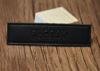 China Custom Printed Silicone Logo Jeans Leather Patches 500pcs MOQ OEM for sale