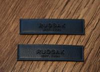 China Custom Printed Silicone Logo Jeans Leather Patches 500pcs MOQ OEM for sale