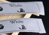 China Custom 3M Reflective Labels with Black Ink Logo for Clothing - 15 Day Lead Time for 5000 Pieces for sale