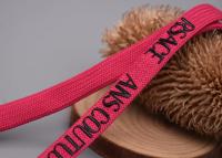 China Custom 11mm Polyester Braided Rope with Silicone Logo for Garments - 500M MOQ, 12-15 Day Production for sale