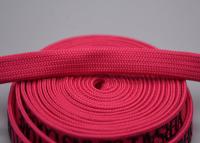 China Custom 11mm Polyester Braided Rope with Silicone Logo for Garments - 500M MOQ, 12-15 Day Production for sale
