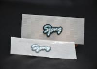 China Custom Silicone Heat Transfer Labels for Clothing 3 Color Logo OEM Oeko-Tex for sale