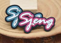 China Custom Silicone Heat Transfer Labels for Clothing 3 Color Logo OEM Oeko-Tex for sale