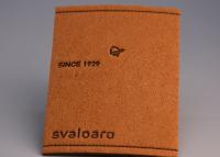China Custom Embossed Logo Real Leather Jean Patch for Garments 500pcs MOQ for sale