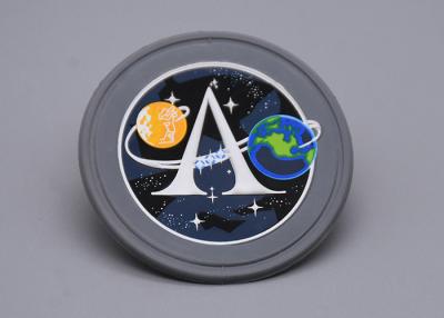 China Custom PVC Printed Heat Transfer Labels 6 Color Ink Logos for Clothing 145-155C for sale