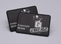 China Reflective Silver Logo Heat Transfer Garment Labels TPU Embossed for sale