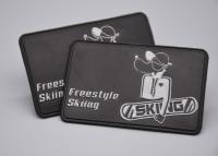 China Reflective Silver Logo Heat Transfer Garment Labels TPU Embossed for sale
