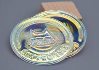China Transparent Rainbow Apparel Patch Custom Embossed 3D Logo PVC Film Material for sale