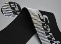 China White Silicone Dots Non Slip Elastic Band For Garments Custom Printed for sale
