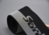 China White Silicone Dots Non Slip Elastic Band For Garments Custom Printed for sale