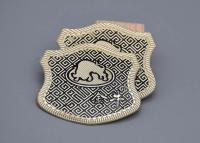 China TPU Custom Logo Embossed Labels , Embossed Iron On Garment Labels for sale