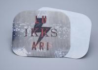 China TPU Material Printed Custom Garment Labels With Four Colour Logos for sale