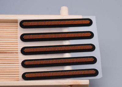 China Custom Silicone Heat Transfer Labels for Clothing Printed Logo Toothbrush 145-155°C for sale