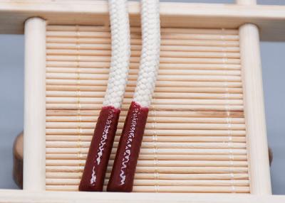 China 4mm Round Elastic Drawstring Cord with Silicone Tips - Custom Cotton Material for Garments (500pcs MOQ) for sale