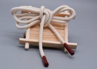 China 4mm Round Elastic Drawstring Cord with Silicone Tips - Custom Cotton Material for Garments (500pcs MOQ) for sale