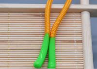 China 4mm Round Elastic Drawstring Cord with Silicone Tips - Custom Cotton Material for Garments (500pcs MOQ) for sale
