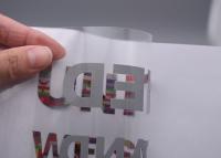 China Custom Iron On Heat Transfer Labels for Clothing Colourful Lettering Film 500pcs MOQ for sale