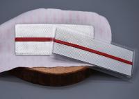 China TPU Two Colour Debossed Logo Heat Transfer Labels For Garments for sale