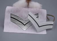 China TPU Two Colour Debossed Logo Heat Transfer Labels For Garments for sale
