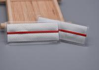 China TPU Two Colour Debossed Logo Heat Transfer Labels For Garments for sale