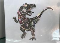 China Custom Magic Color Heat Transfer Clothing Labels Iron On 500pcs MOQ Eco Friendly for sale