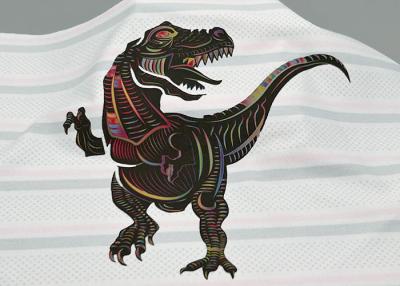 China Custom Magic Color Heat Transfer Clothing Labels Iron On 500pcs MOQ Eco Friendly for sale