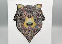 China Custom Magic Color Heat Transfer Clothing Labels Iron On 500pcs MOQ Eco Friendly for sale