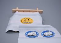 China Custom 3.5cm 3-Color Silicone Heat Transfer Labels - 500pcs MOQ, 145-155°C Application Temperature for sale