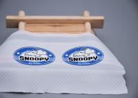 China Custom 3.5cm 3-Color Silicone Heat Transfer Labels - 500pcs MOQ, 145-155°C Application Temperature for sale