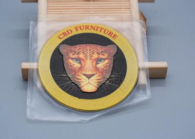 China TPU Material Embossed Logo Heat Transfer Label For Clothing for sale