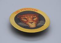 China TPU Material Embossed Logo Heat Transfer Label For Clothing for sale