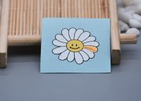 China Custom Cotton Printing Ink Logo Screen Printing Label For Garments for sale