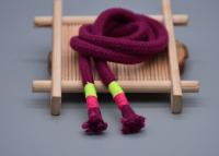 China Custom 30cm 100% Polyester Drawstring Cord for Clothing OEM for sale
