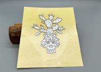 China Iron On Custom 2D Silicone Heat Transfer Labels For Clothing for sale