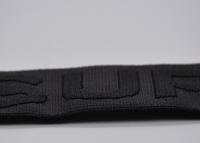 China Custom 35mm Black Jacquard Elastic Band for Clothing OEM Eco-Friendly Polyester for sale