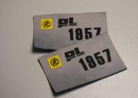 China Custom Woven Label with Raised Silicone Logo Eco-Friendly 3D Effect for Clothing for sale