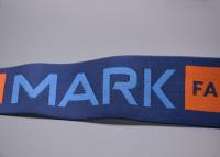 China Custom 35mm Recycled Polyester Jacquard Elastic Band Double Sided for Garments for sale