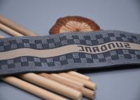 China Custom 40mm Double Sided Recycled Jacquard Elastic Band for Garments for sale